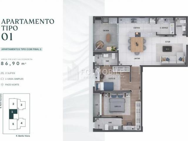 Apartamento à venda na Água Verde