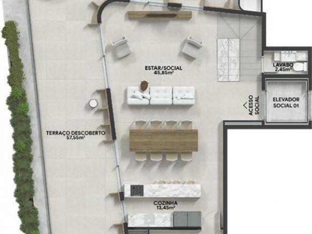 Apartamento à venda na Água Verde