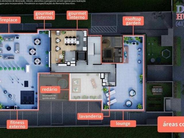 Loft Duplex Novo e MOBILIADO, 1 Suíte, no bairro Água Verde