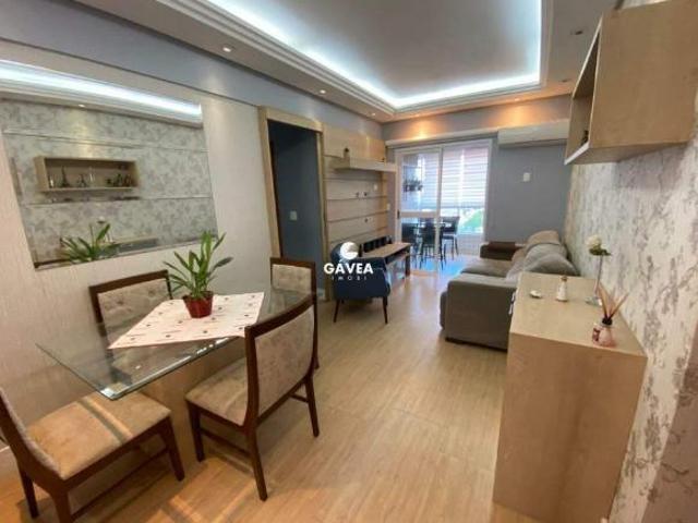 Apartamento à Venda na Aparecida em Santos com 3 Dormitórios Porteira Fechada e Varanda Gourmet