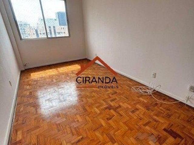 Apartamento com 54m² bem distribuídos na Augusta 01 Quarto Sala Cozinha 02 Banheiros