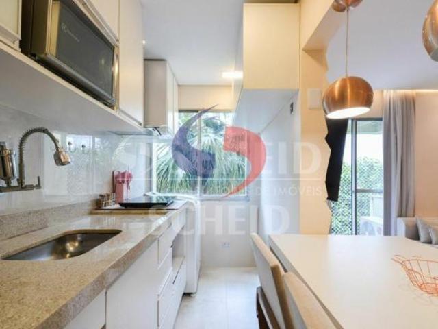 Apartamento á venda na Consolação. Mobiliado, 39m², 1 quarto, sala, varanda, 1 vaga