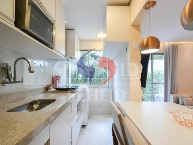 Apartamento á venda na Consolação. Mobiliado, 39m², 1 quarto, sala, varanda, 1 vaga