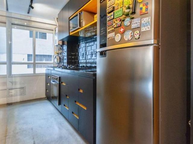 Apartamento à venda na Consolação, São Paulo SP: 1 quarto, 1 banheiro, 1 vaga de garagem, 48m² de ár