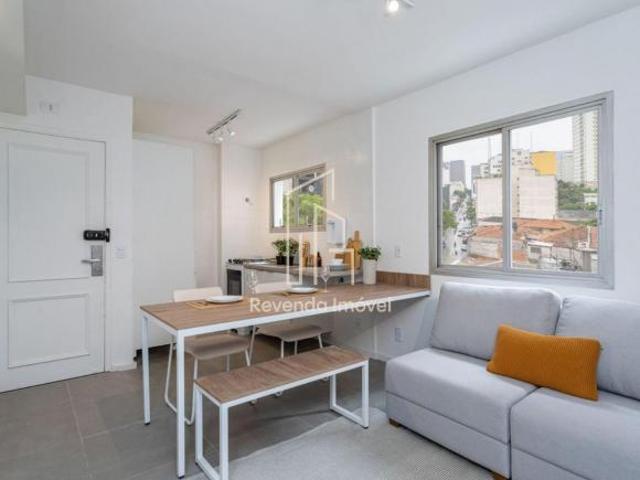 Apartamento à venda na Consolação, São Paulo SP: 1 quarto, 1 banheiro, 32,00 m² de área. Agende sua