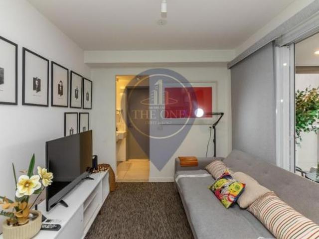 Apartamento à venda na Consolação, São Paulo SP: 1 quarto, 2 salas, 1 banheiro, 1 vaga de garagem, 4