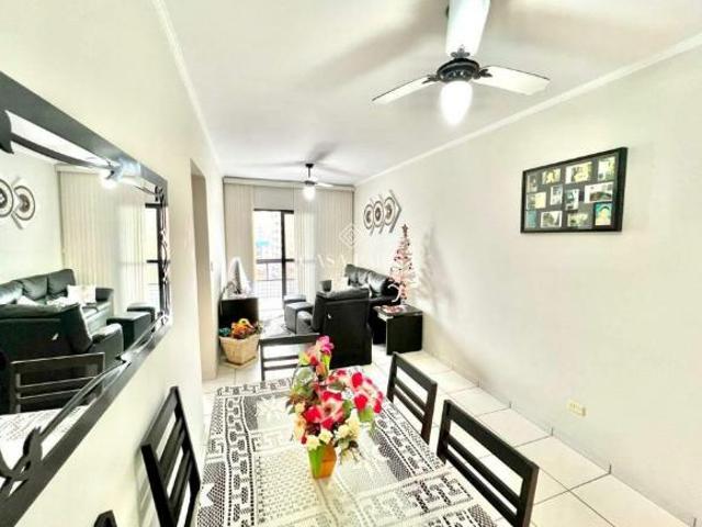 Apartamento à venda na Guilhermina Praia Grande/SP com vista mar, 2 dorm. 1 suíte e lazer comple