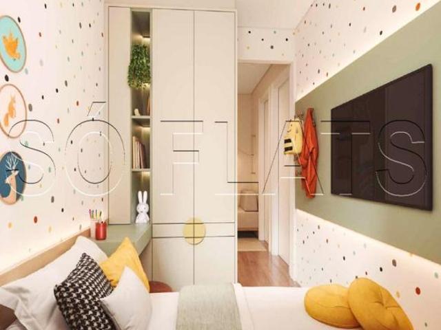Apartamento à venda na Lapa 42m² 2 dormitórios lazer completo rooftop Rua Faustolo