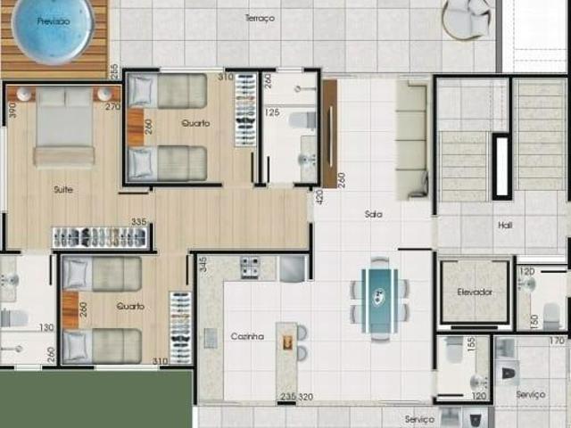 Apartamento à venda na Liberdade