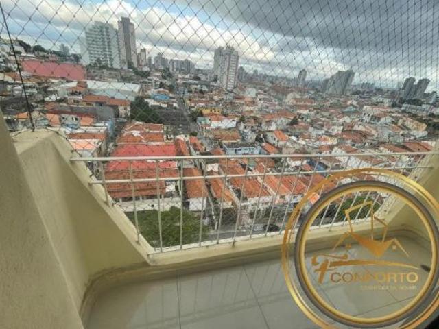 Apartamento à venda na Penha de França São Paulo SP: 3 quartos, 2 salas, 2 banheiros, 1 vaga, 62m²