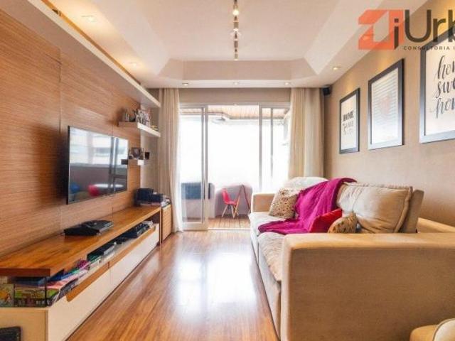 Apartamento à venda na Pompéia com 92m², 2 vagas próximo ao Allianz Parque
