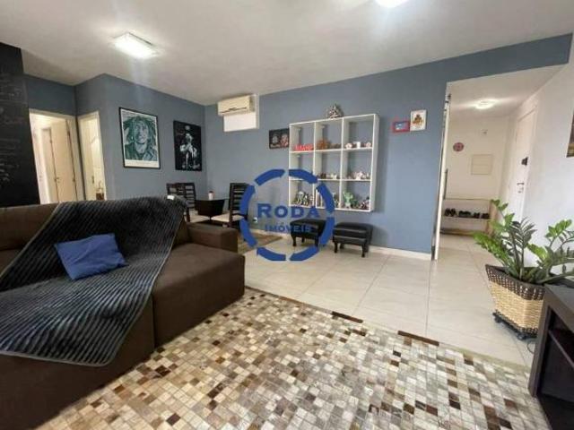Apartamento à venda na Ponta da Praia – Santos | 102 m² | 3 dormitórios 1 suíte | 2 vagas | Varand