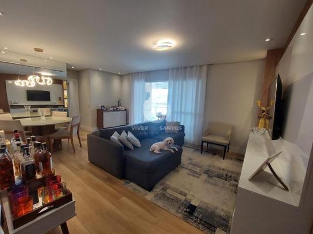 APARTAMENTO A VENDA NA PONTA DA PRAIA 03 DORMITÓRIOS, 2 VAGAS E LAZER COMPLETO