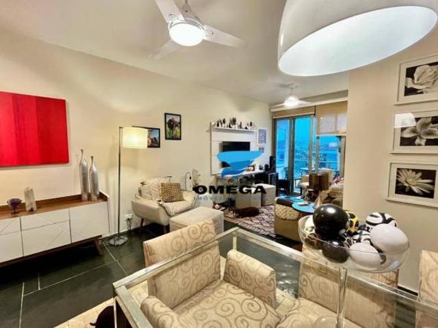 Apartamento à venda na praia da Enseada no Guarujá I Omega Imoveis