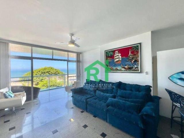 Apartamento à venda na Praia das Astúrias, 4 Quartos, 1 Vaga, Vista para o mar, Guarujá SP