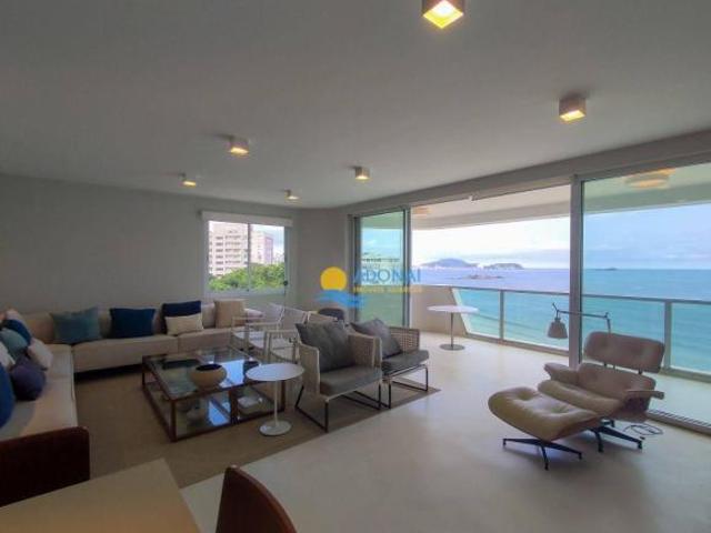 Apartamento frente mar com lazer — Astúrias — Guarujá