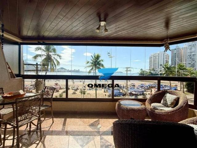 Apartamento à venda na Praia das Astúrias Guarujá SP / Omega Imóveis