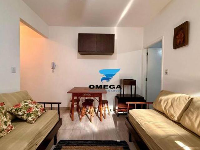 Apartamento à venda na praia das Asturias no Guarujá I Omega Imoveis