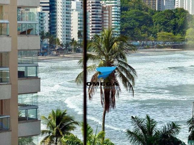 Apartamento à venda na praia das Astúrias no Guarujá I Omega Imoveis