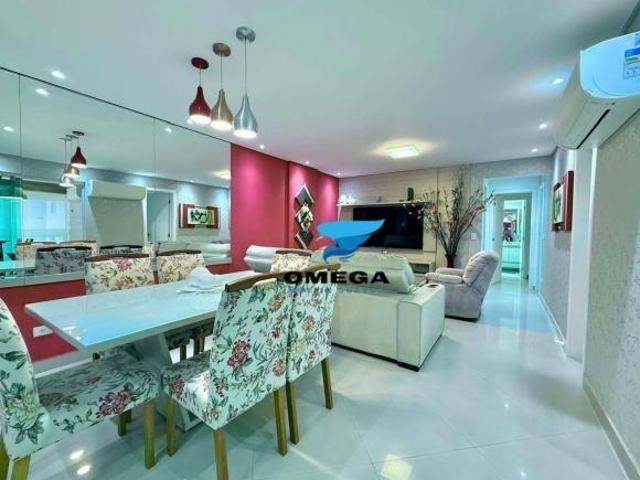Apartamento à venda na Praia das Pitangueiras Guarujá SP / Omega Imóveis
