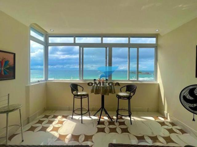 Apartamento à venda na praia das Pitangueiras em Guarujá | Omega Imóveis