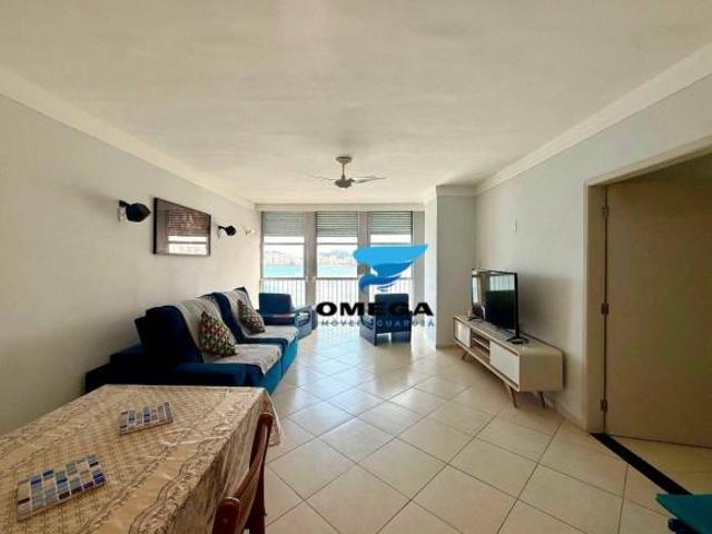 Apartamento à venda na praia das Pitangueiras no Guarujá I Omega Imoveis