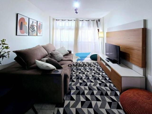 Apartamento à venda na Praia das Pitangueiras no Guarujá I Omega Imoveis