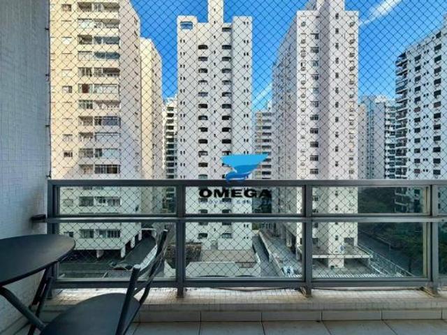 Apartamento à venda na praia das Pitangueiras no Guarujá I Omega Imoveis