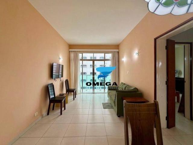 Apartamento à venda na praia das Pitangueiras no Guarujá I Omega Imoveis