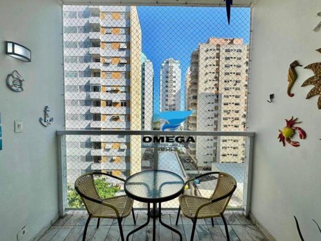 Apartamento à venda na praia das Pitangueiras no Guarujá I Omega Imoveis