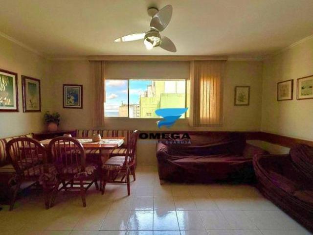 Apartamento à venda na praia das Pitangueiras no Guarujá I Omega Imoveis