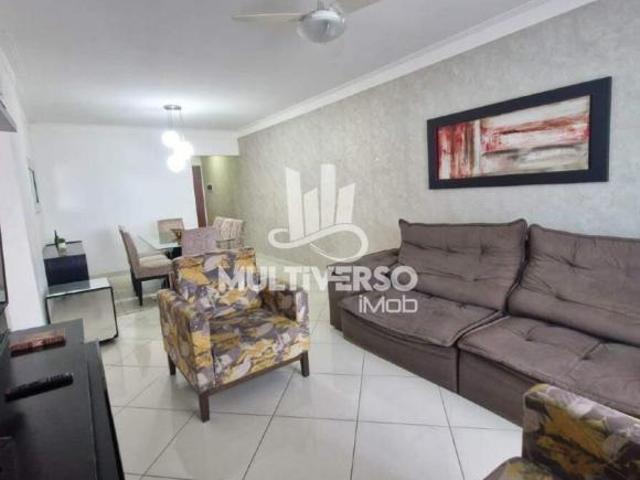 Apartamento à venda na Praia Grande Ocian | 3 dorms 1 suíte | Varanda Gourmet | 130m²