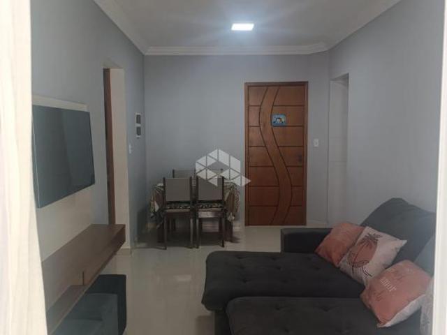 apartamento a venda na praia grande, Real, com 2 quartos, 1 suite e 1 vaga