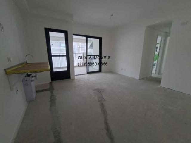 Apartamento à Venda na Vila Cordeiro, São Paulo SP: 2 Quartos, 1 Sala, 1 Banheiro, 1 Vaga, 60m² de Á