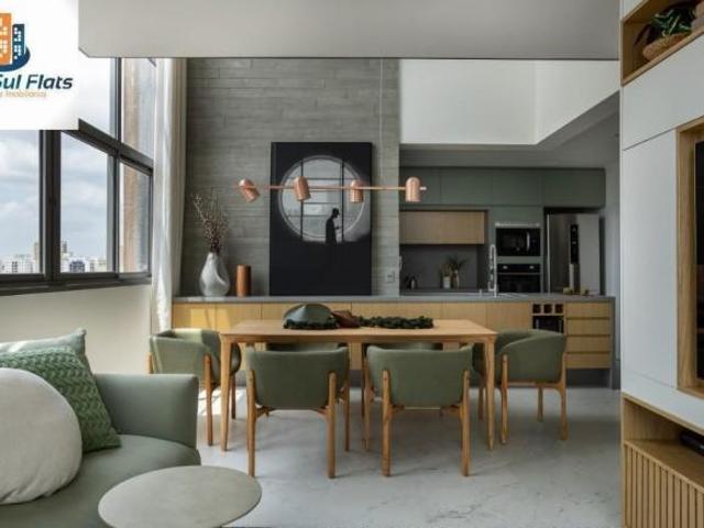 Apartamento à Venda Na Vila Clementino Com 2 Suítes e 2 Vagas Mobiliado