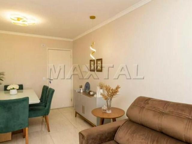 Apartamento à venda na Vila Ede, com 58m², dois quartos, 1 banheiro, i vaga de garagem, lazer compl