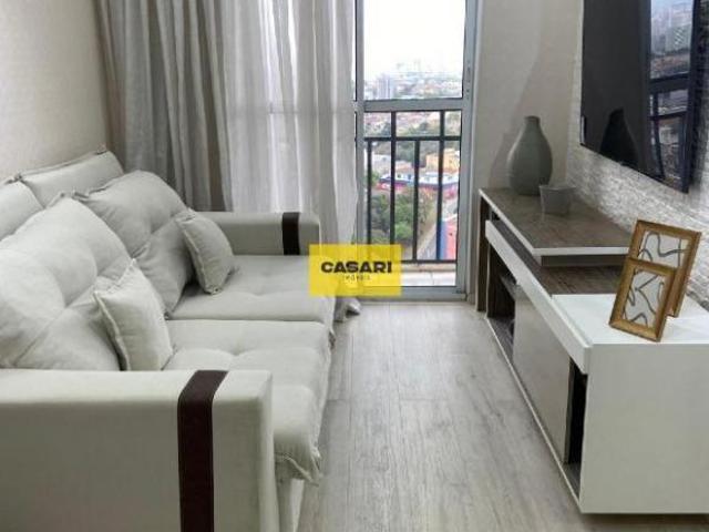 Apartamento à Venda na Vila Humaitá – 59m², 3 Dormitórios, Mobiliado e Lazer Completo