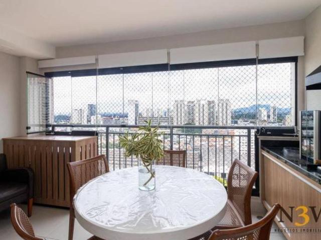 Apartamento à venda na Vila Leopoldina São Paulo SP com 2 suítes, 2 vagas de garagem e varanda gourm