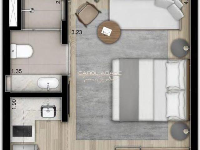 Metropolitan by Lindenberg Studios a 2 suítes 22 a 74 m²
