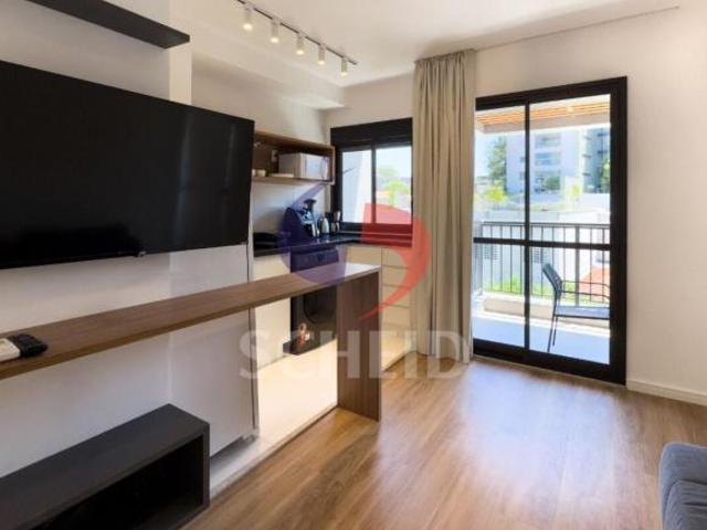 Apartamento á Venda na Vila Madalena com 40m², 1 quarto sendo 1 suíte