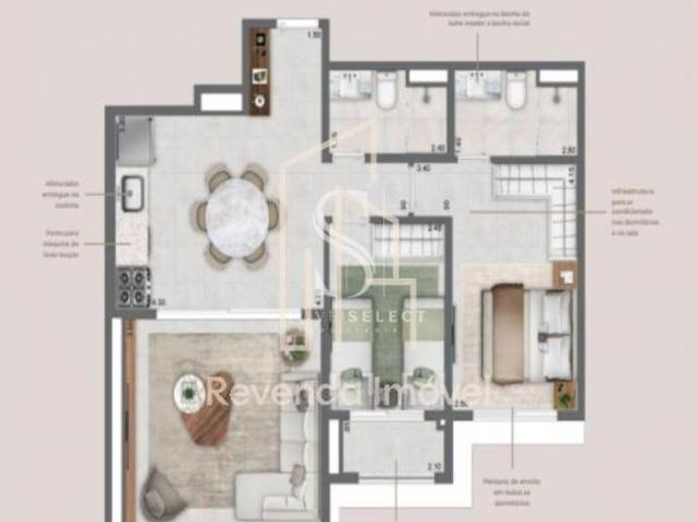 Apartamento à venda na Vila Mariana 2 Dormitórios, 2 Banheiros e 1 Vaga Conh