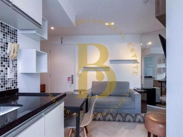 Apartamento á venda na Vila nova Conceição, 37m², 1 quarto, 1 banheiro, 1 vaga