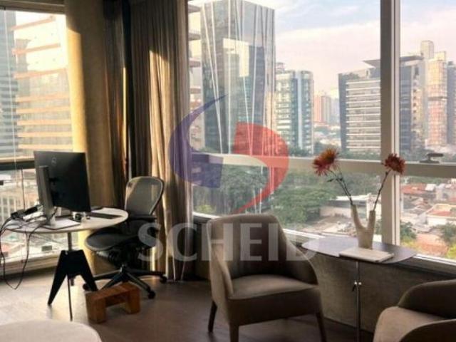 APARTAMENTO À VENDA NA VILA NOVA CONCEIÇÃO COM 116M² 1 QUARTO E 2 VAGAS
