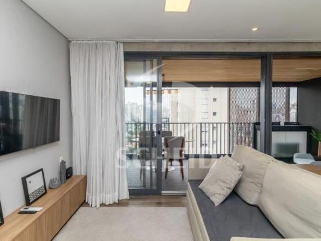 Apartamento á Venda na Vila Nova Conceição com 44m², 1 quarto, 1 vaga