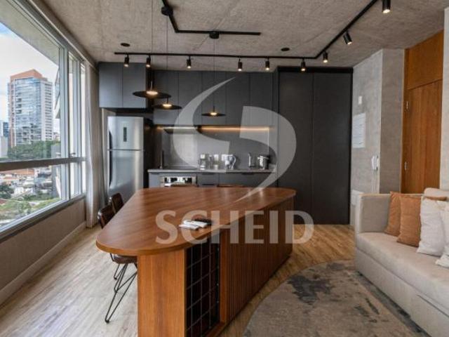 Apartamento á Venda na Vila Nova Conceição com 61m², 1 quarto sendo 1 suíte, 2 vagas