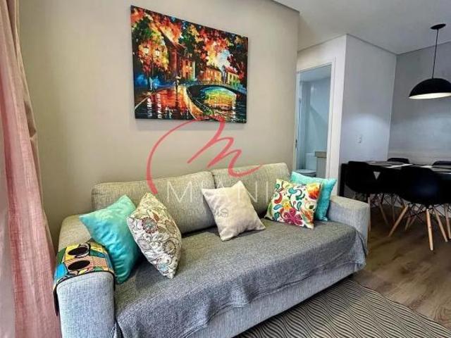 Apartamento à venda na Vila Polopoli com 58m², 2 quartos sendo 1 suíte e 1 vaga de garagem Próximo
