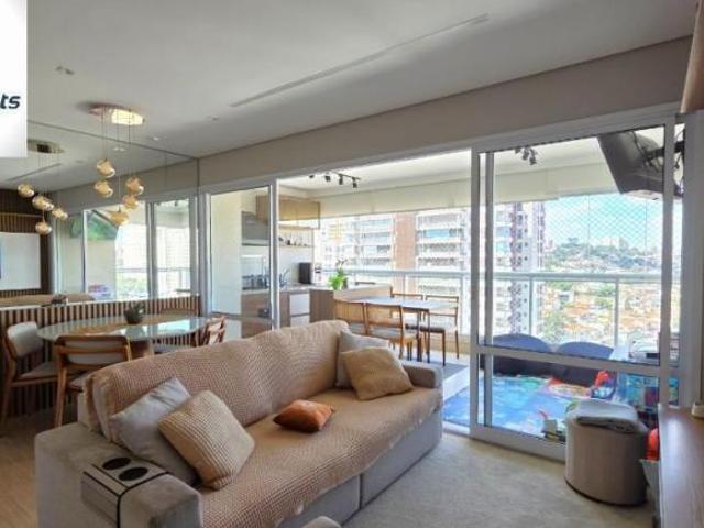 Apartamento à Venda Na Vila Romana Com 3 Dormitórios Sendo 1 Suíte e 3 Vagas Varanda Gourmet