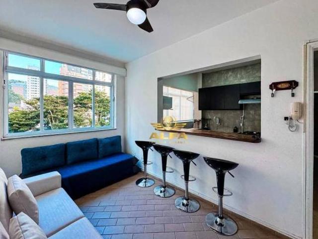 Apartamento à Venda nas Astúrias com Vista Mar em Guarujá | Alfa Imóveis Guarujá