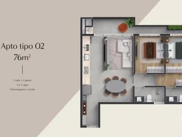 APARTAMENTO À VENDA NO MERCÊS | 2 QUARTOS COM SUÍTE | ALTO PADRÃO CURITIBA | HÁZ