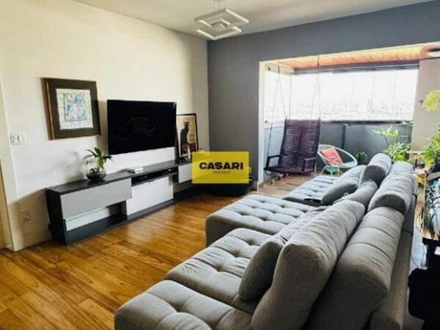 Apartamento à venda no Morada das Artes – Rudge Ramos, São Bernardo – 130 m², 2 suítes e 3 vagas